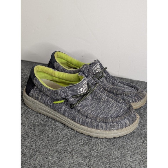 Hey Dude | Shoes | Hey Dude Wally Youth Stretch Navy 405040 Eu 33 Us ...